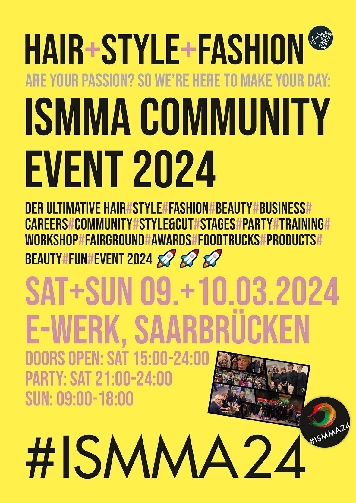 ISMMA Community Event 2024 - E-Werk Saarbrücken